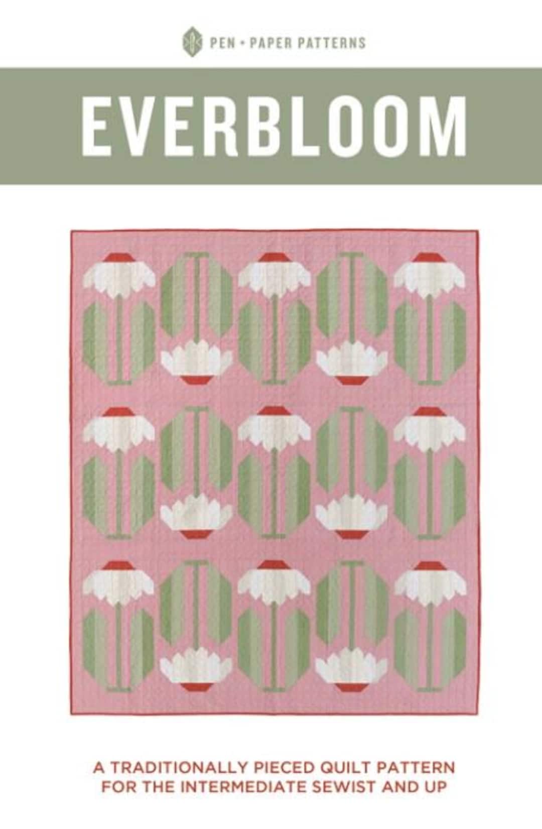 Everbloom Quilt Pattern - Etsy