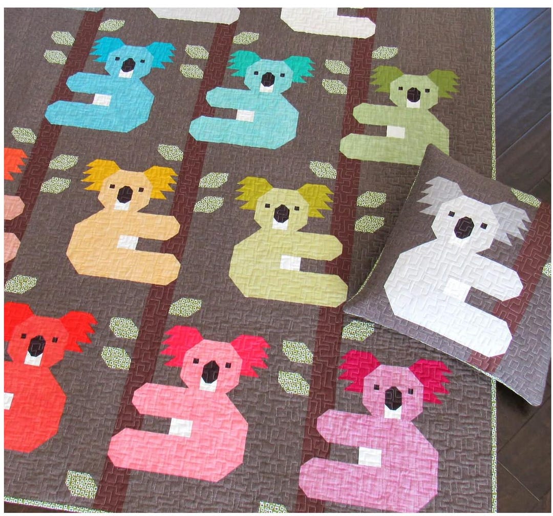 Koalas Quilt Pattern - Etsy