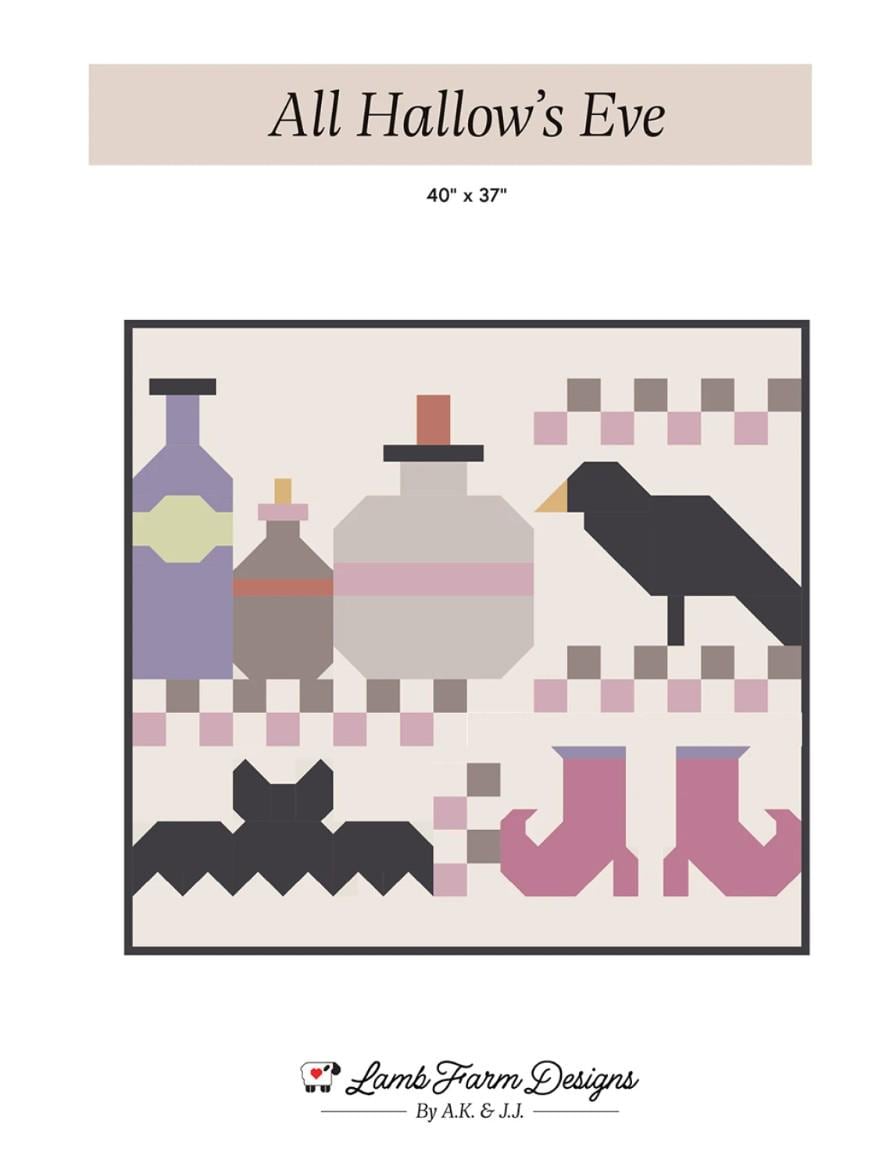 All Hallow's Eve Quilt Pattern - Etsy