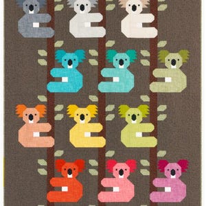 Koalas Quilt Pattern - Etsy