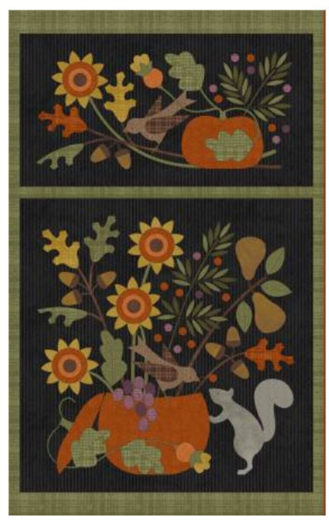 Autumn Harvest Fall Flannel Panel - Maywood Designs - 27" X 44" Panel ...