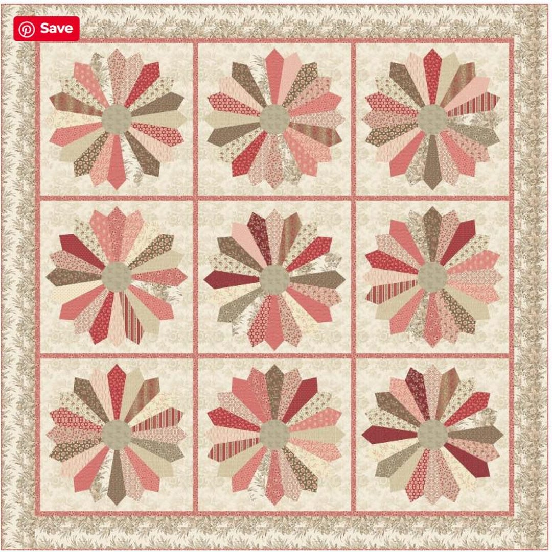 Dresden Plate Quilt Pattern - Etsy