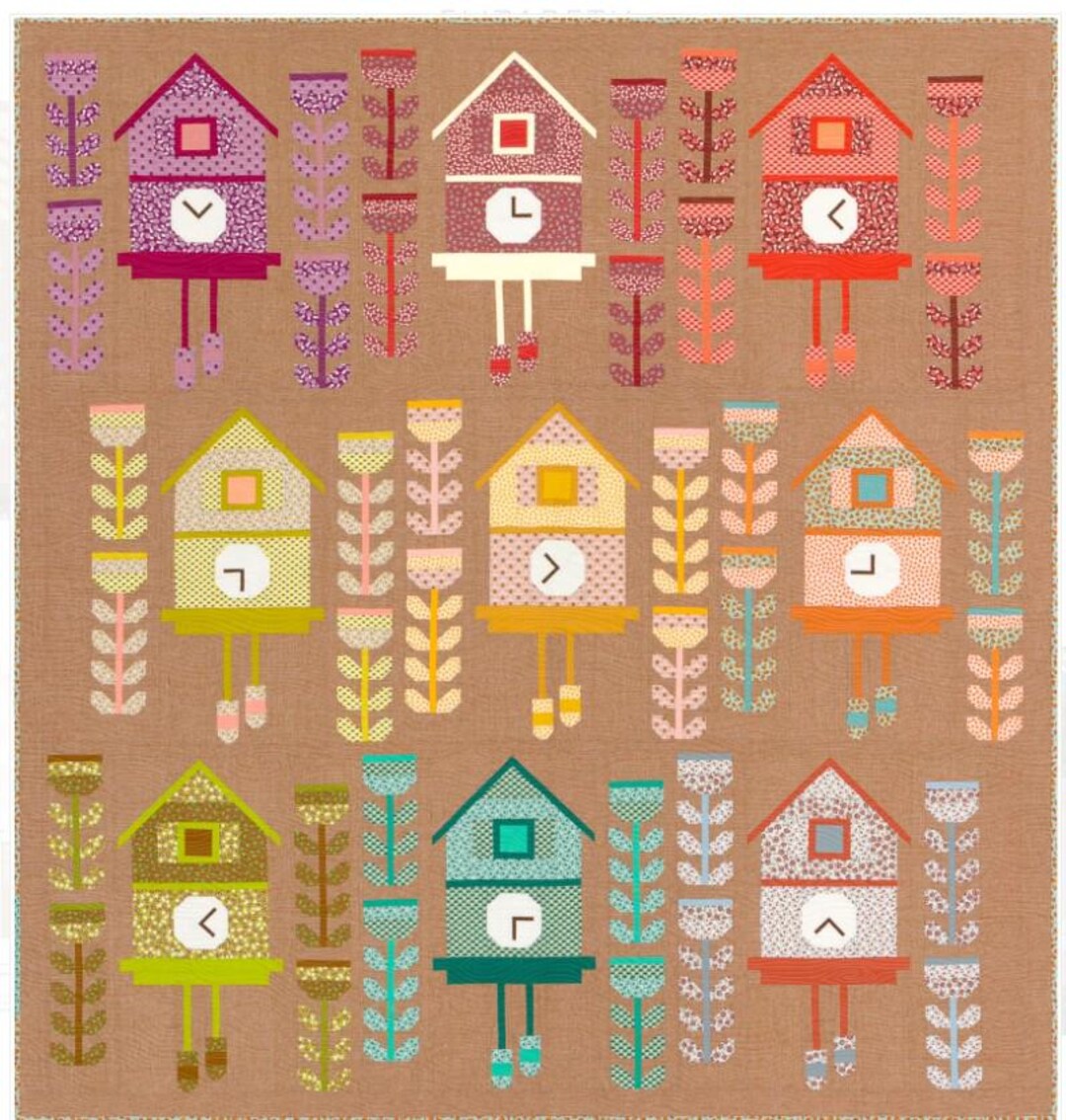 Cuckoo Quilt Pattern - Etsy