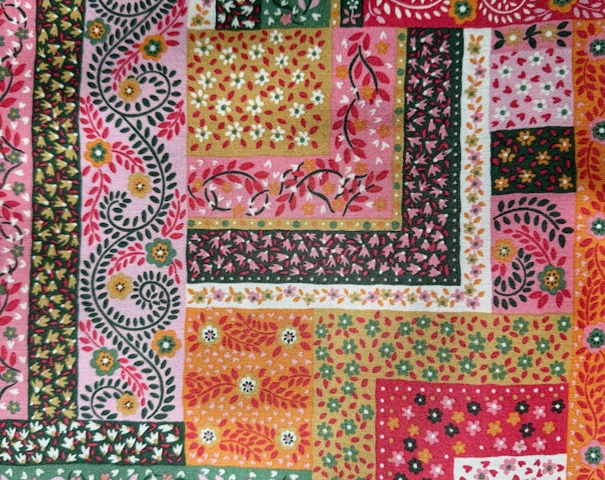Tudor Liberty of London Cheater Print Fabric in Pink - Etsy