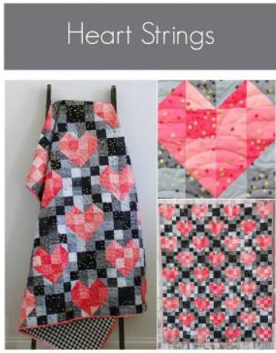 Heart Strings Quilt Pattern - Etsy