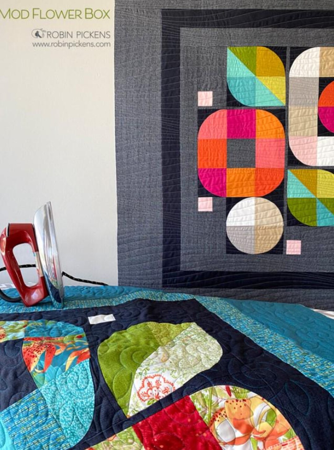 Mod Flower Box Quilt Pattern - Etsy