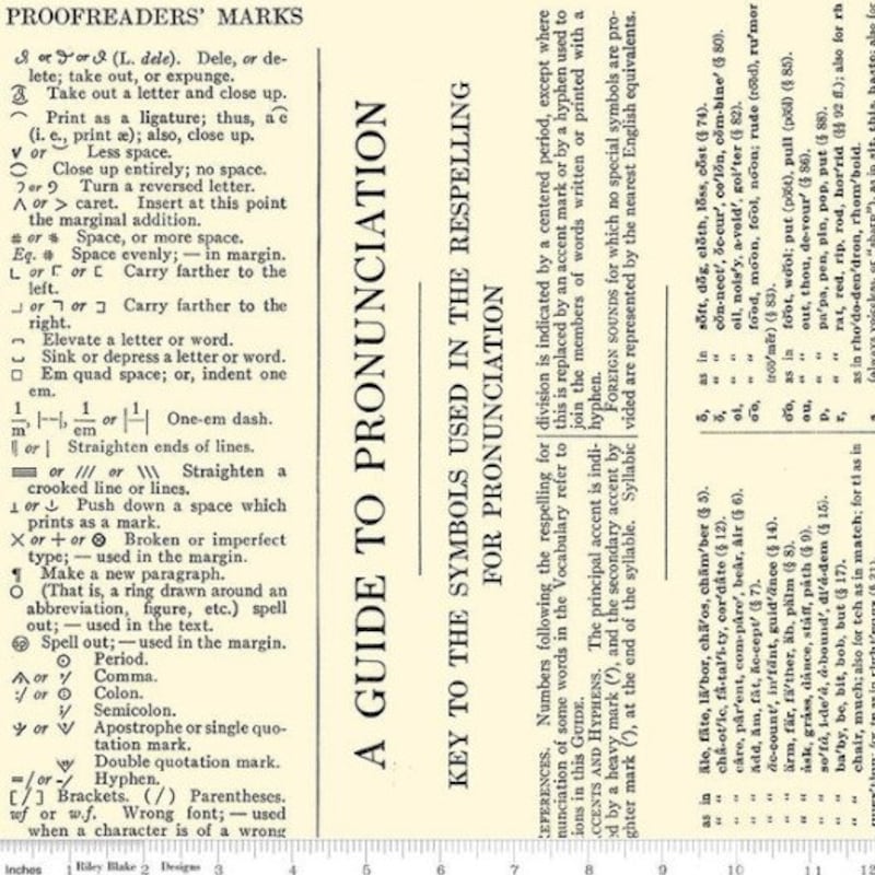 Text Print Fabric - Etsy