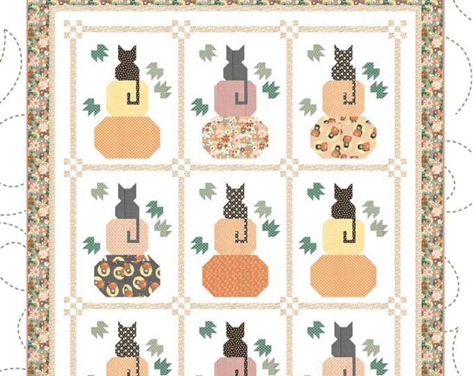 Just Kitten Around Quilt Pattern by Wendy Sheppard - Etsy