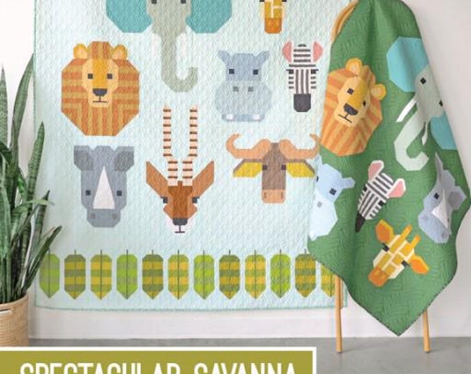 Spectacular Savannah Quilt Pattern - Etsy