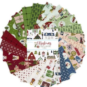 Christmas Village by Riley Blake Designs 5 Stackers - Etsy