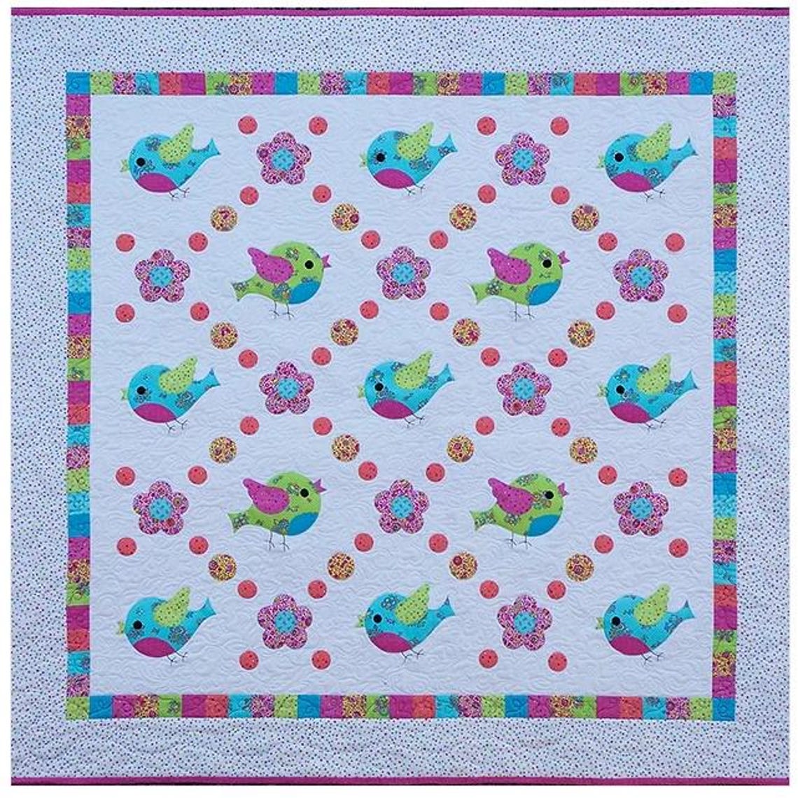 Chirp Quilt Pattern - Etsy