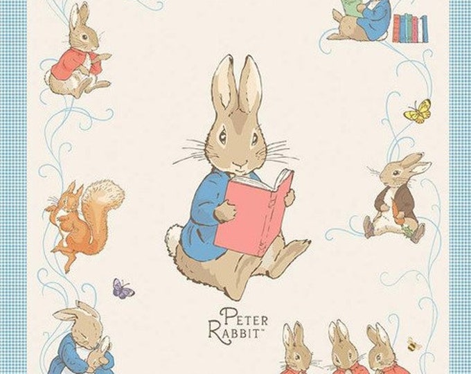 Peter Rabbit Fabric Panel by Riley Blake - Etsy