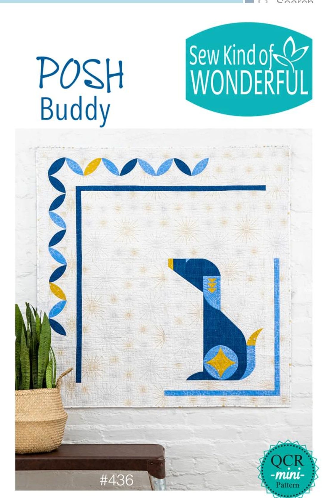 Posh Buddy Dog Quilt Pattern - Etsy