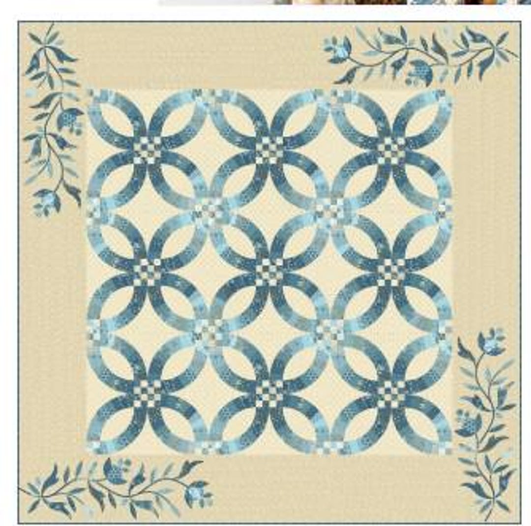 Wedding Ring Quilt Pattern - Etsy