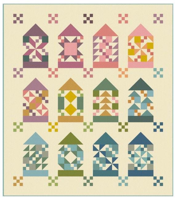 Quilter's House Quilt Pattern - Etsy