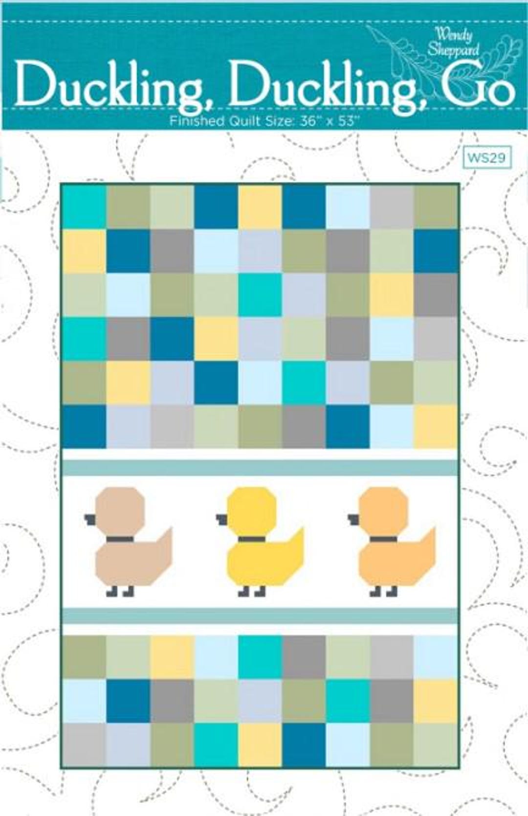 Duckling Duckling Go Baby Quilt Pattern - Etsy