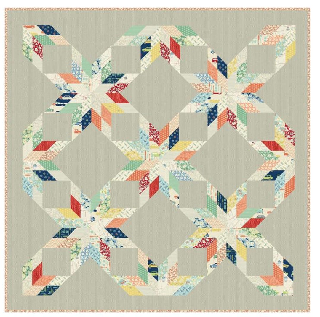 Lemoyne Star Quilt Pattern - Etsy