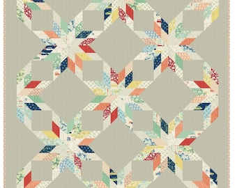 PDF Nosegay Lemoyne Star Quilt Pattern - Etsy