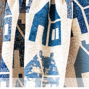 Blue Barn Quilt Pattern - Etsy