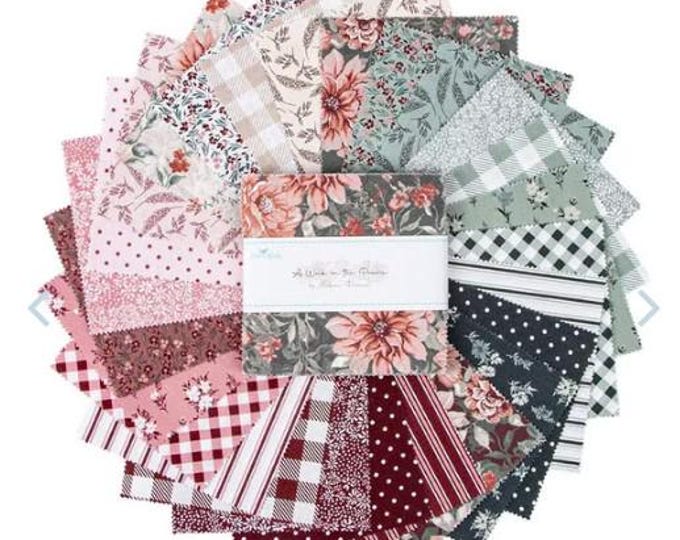 A Walk on the Prairie Fabric From Riley Blake Designs - 5" Stackers; 42 ...
