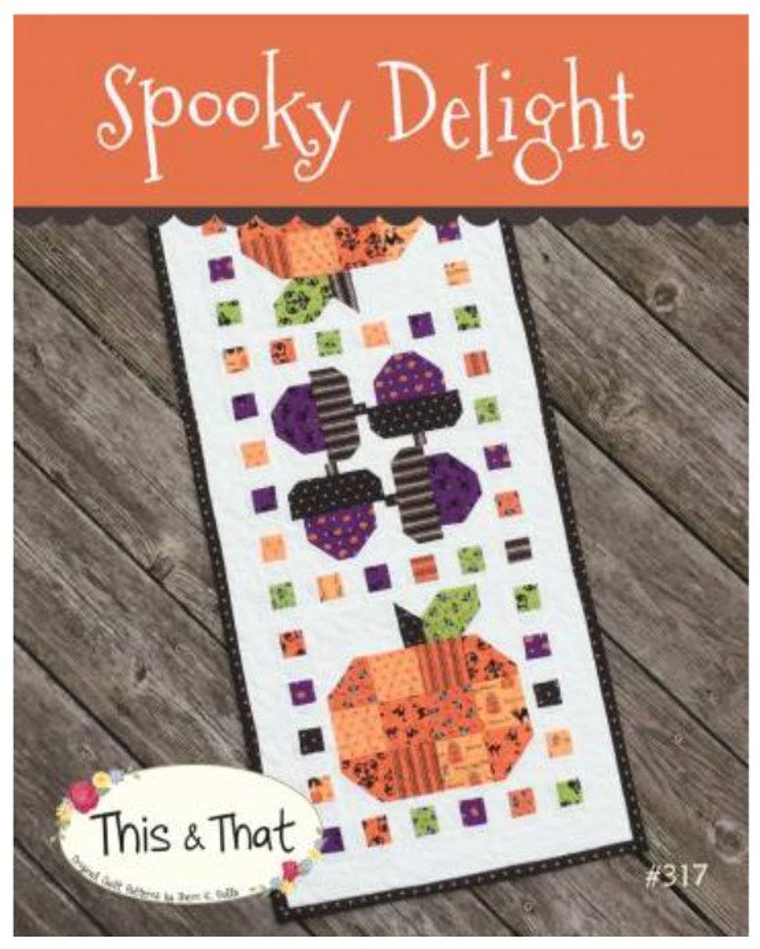 Spooky Delight Table Runner Quilt for Halloween - Etsy