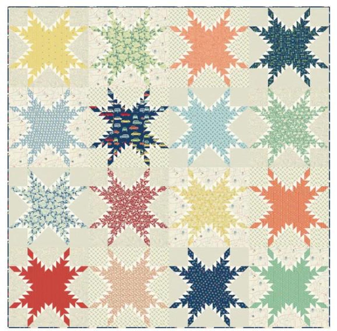 Sweet Star Quilt Pattern - Etsy