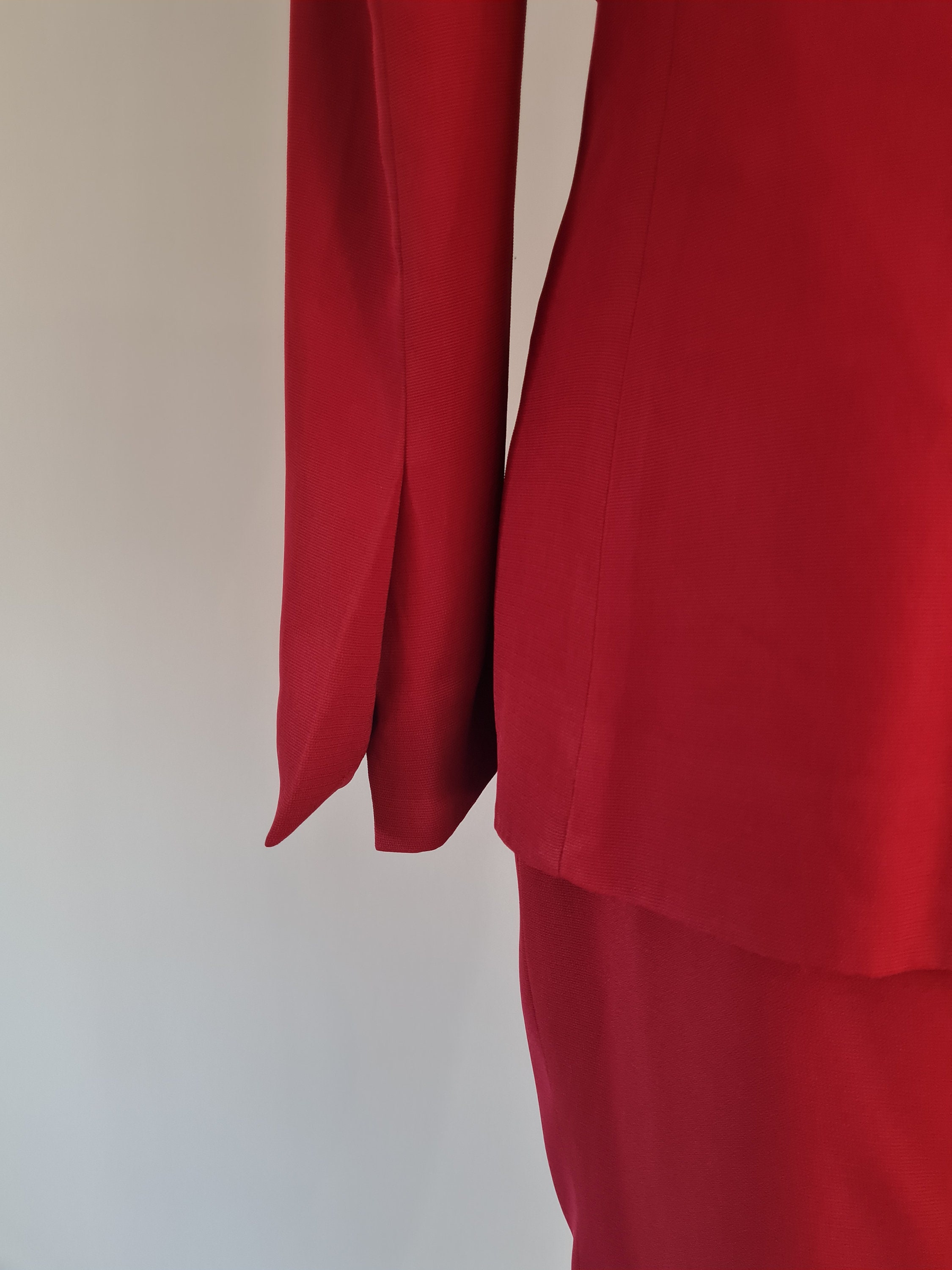 Scanlan and Theodore Late 80's Early 90's Skirt Suit, With SB Collared ...