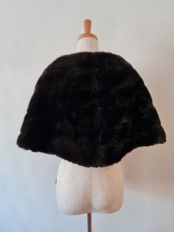 Evening faux fur wrap by Martin Moddel, Sydney, 1950… - Gem