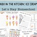 Kids in the Kitchen: Ice Cream Mini Unit - Etsy