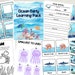 Ocean Themed Early Learning Pack | Ocean Mini Unit Study - Etsy