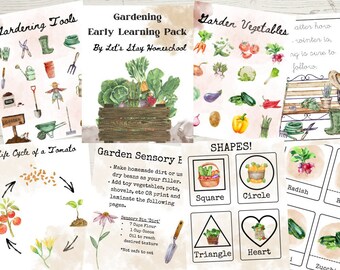 Ocean Themed Early Learning Pack Ocean Mini Unit Study - Etsy