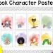 Printable Children's Book Character Gallery Wall Poster Bundle ...