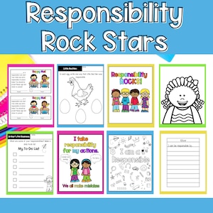 Responsibility Mini Unit | Social Emotional Learning | Homeschool Unit ...