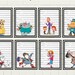 Book Character Posters Book Character Decor Classroom - Etsy