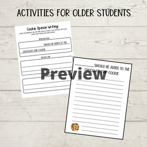 Chocolate Chip Cookie Homeschool Mini-unit Study - Etsy