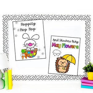 Spring Classroom Posters | Easter Classroom Posters | Easter Bulletin ...
