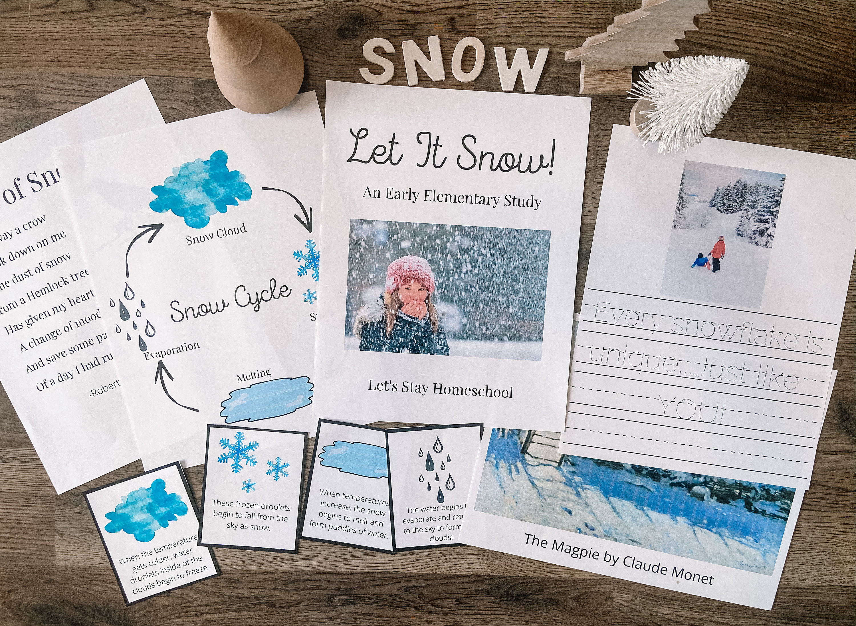 Snow Cycle Mini Unit - Etsy