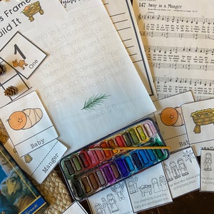 The First Christmas Early Learners Pack | Christmas Mini Unit Study ...