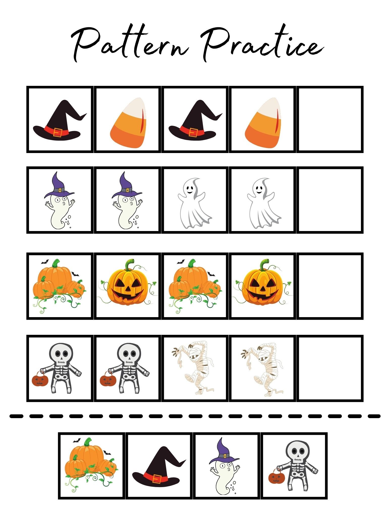 Halloween Early Learning Pack Halloween Mini Unit Halloween Unit Study ...