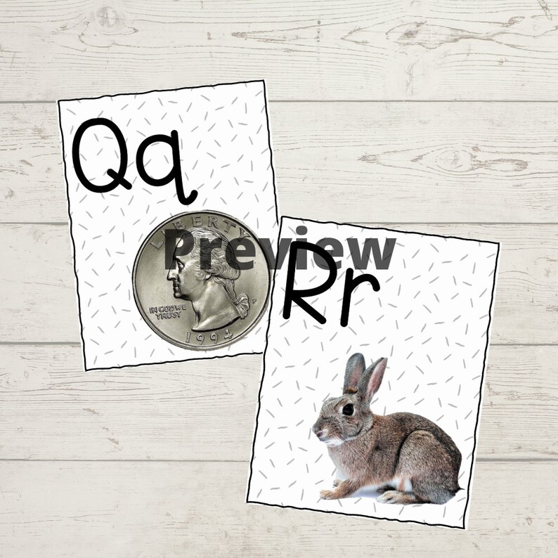 Photograph Alphabet Posters Alphabet Poster Decor Alphabet - Etsy