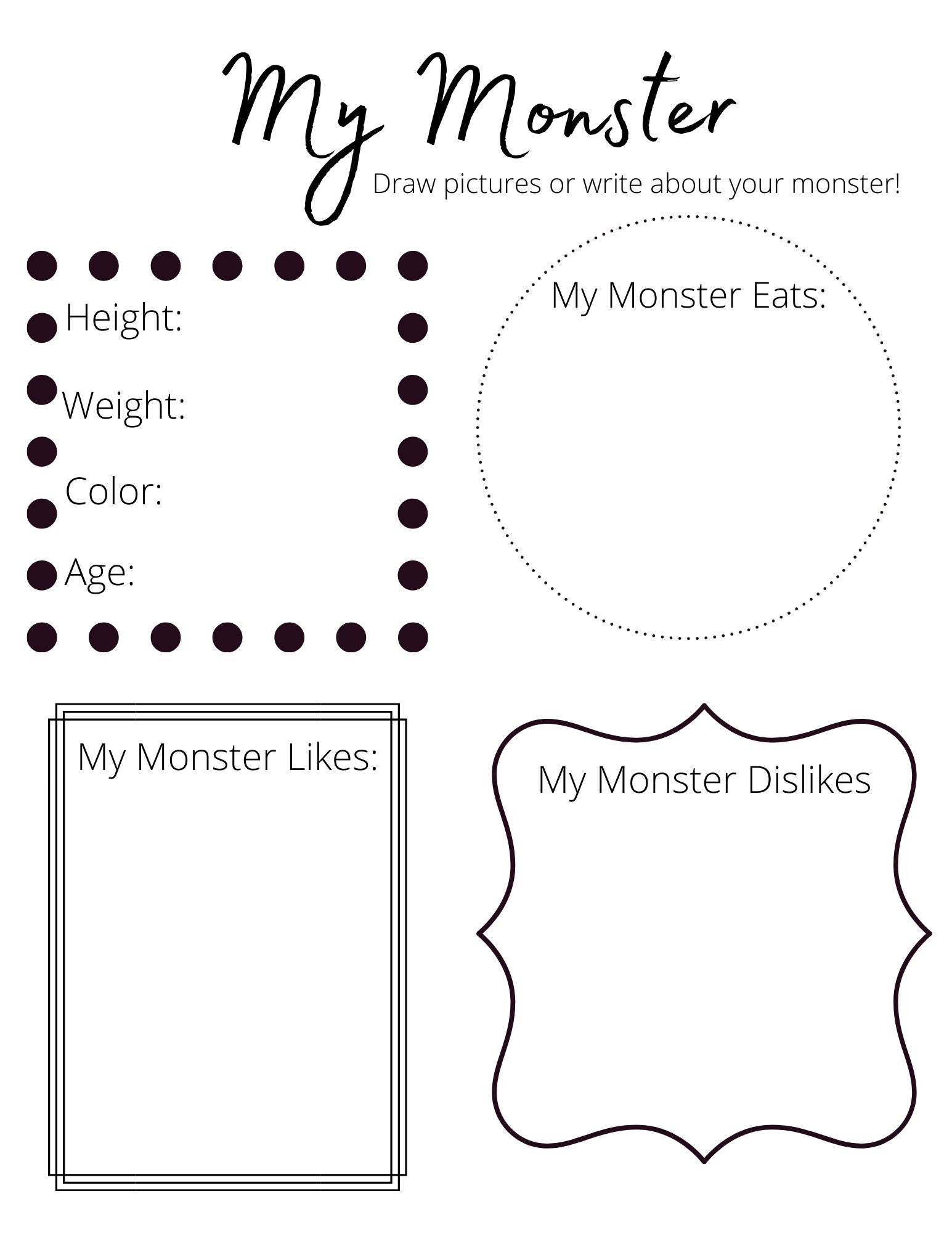 Halloween Early Learning Pack Halloween Mini Unit Halloween Unit Study ...