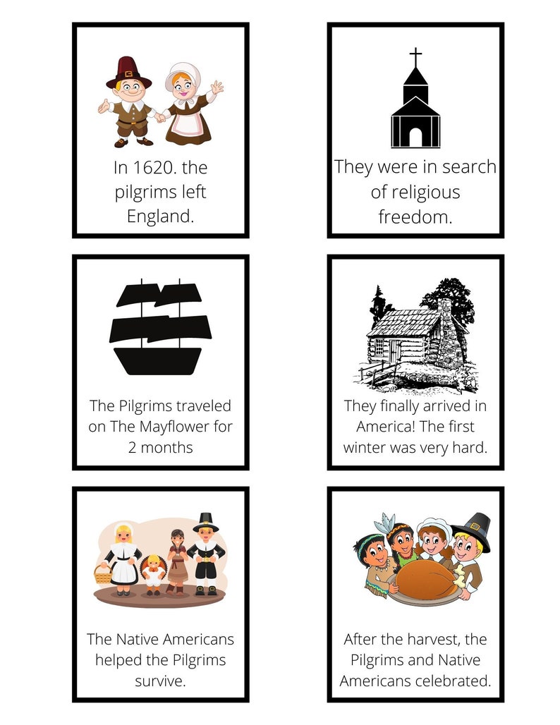 Thanksgiving Early Elementary Pack - Etsy