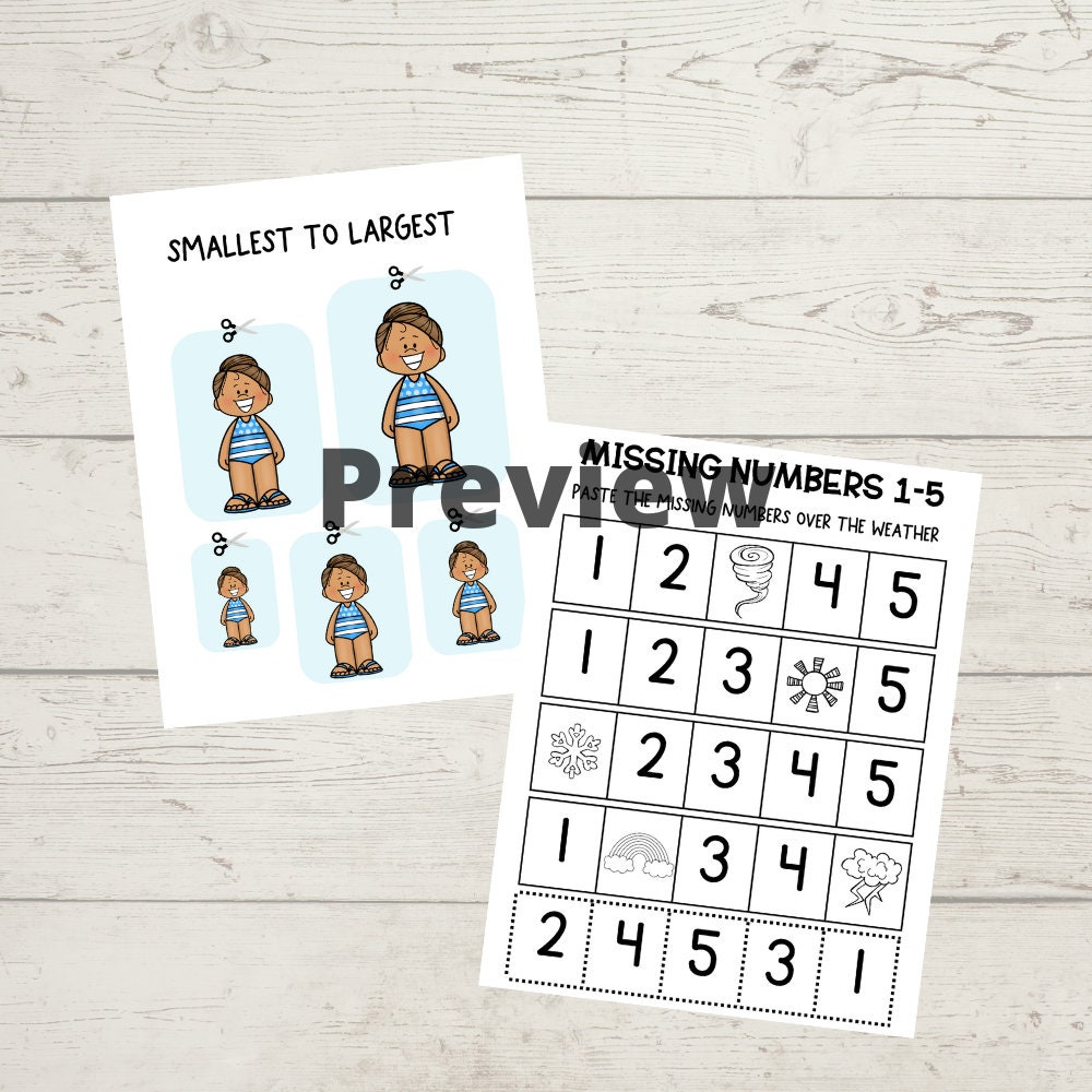 Weather Unit Study Weather Early Learning Pack Weather Preschool Unit ...