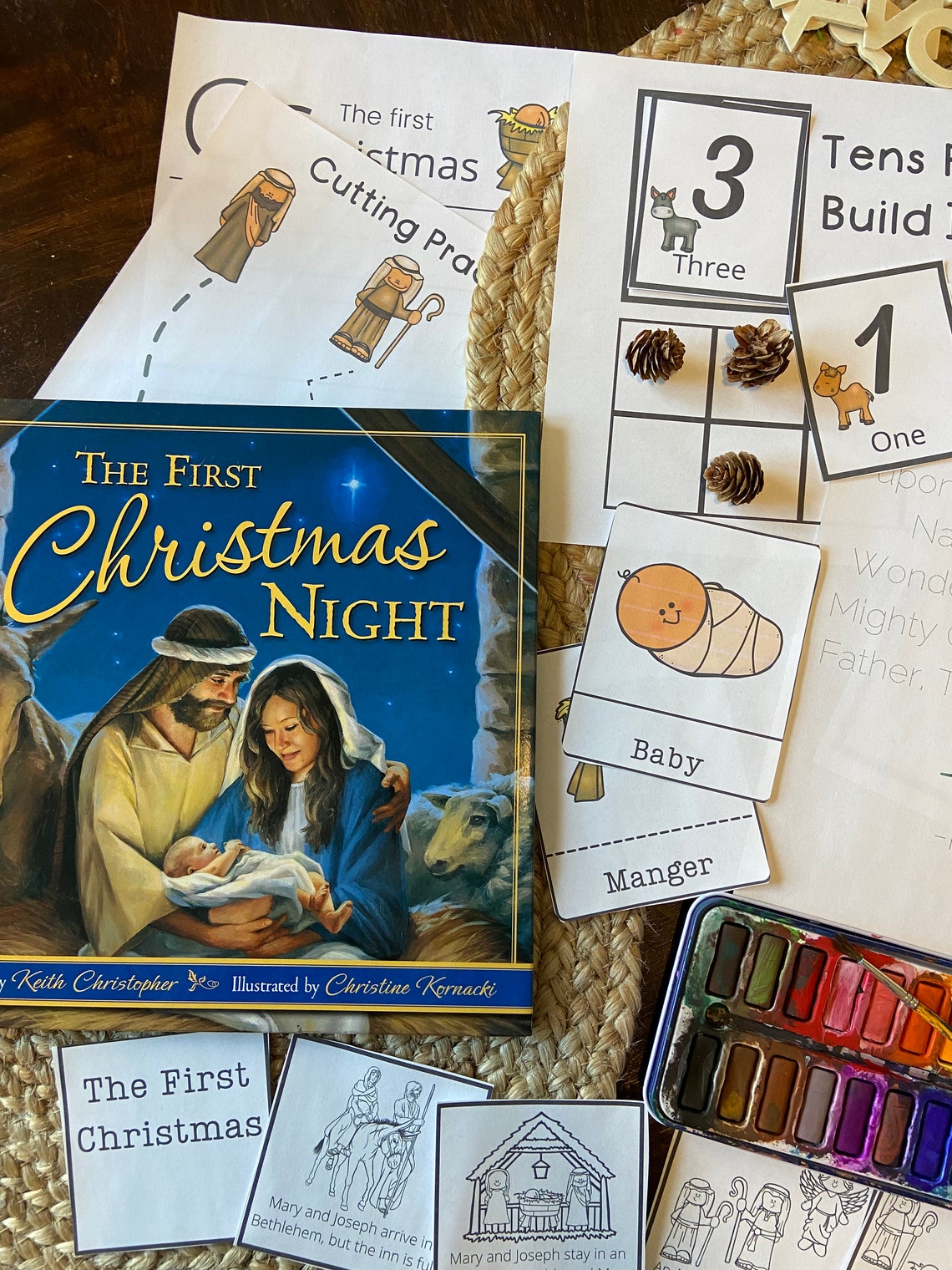The First Christmas Early Learners Pack | Christmas Mini Unit Study ...
