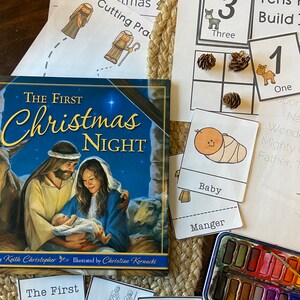 The First Christmas Early Learners Pack | Christmas Mini Unit Study ...