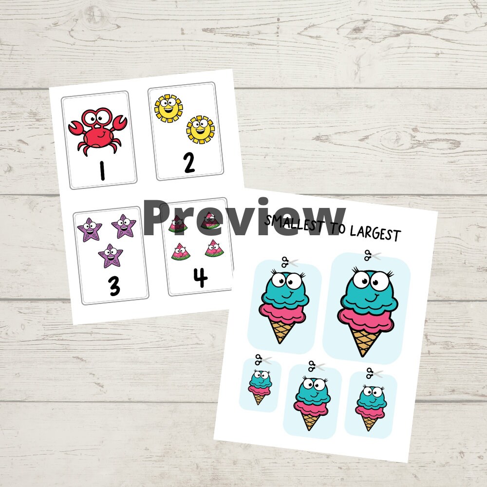 Summer Early Learning Pack - Etsy