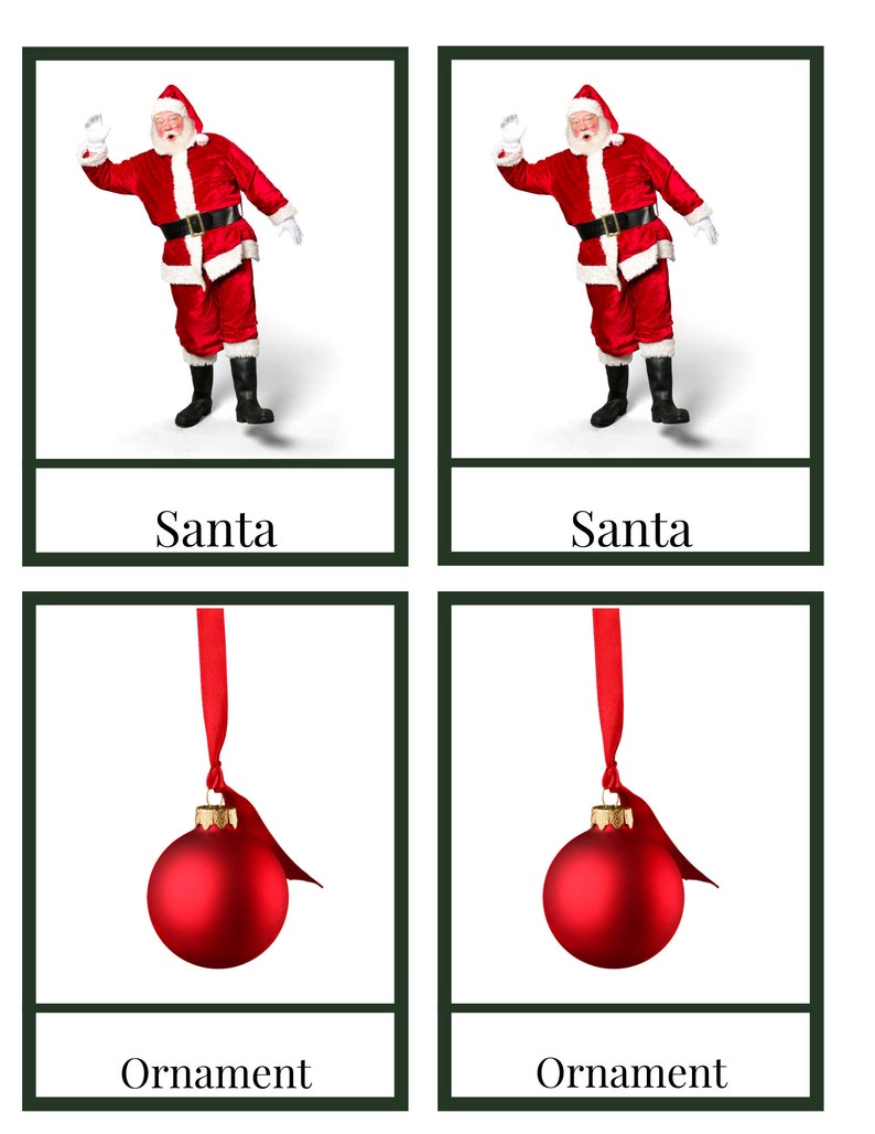 Preschool Christmas Bundle - Etsy