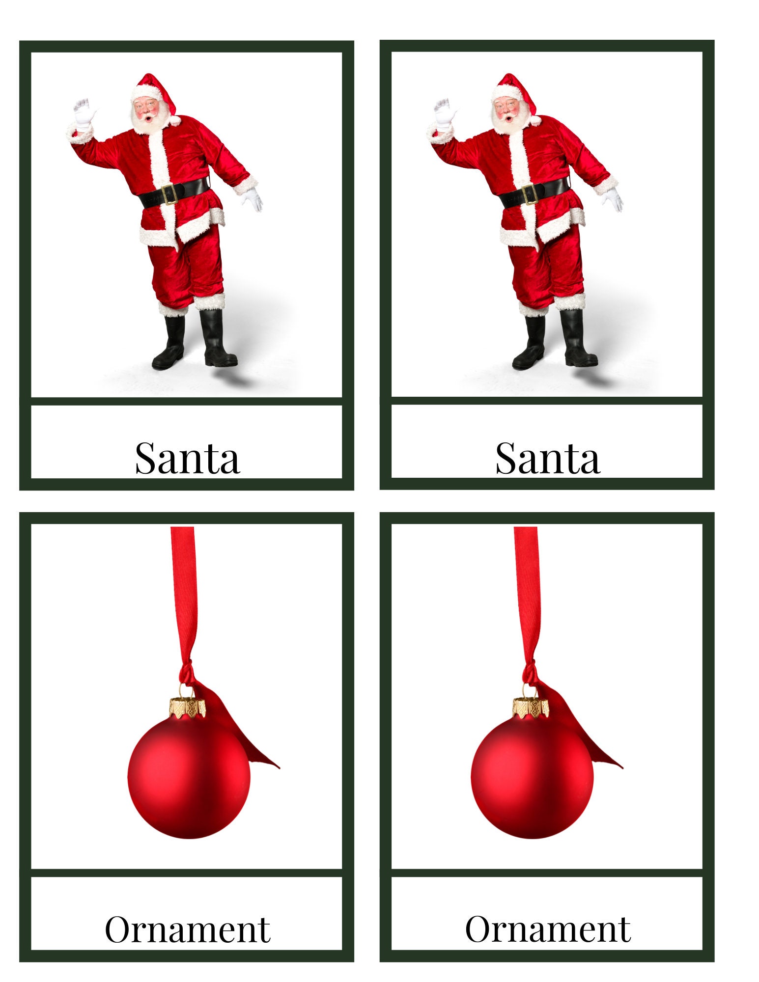 Preschool Christmas Bundle - Etsy