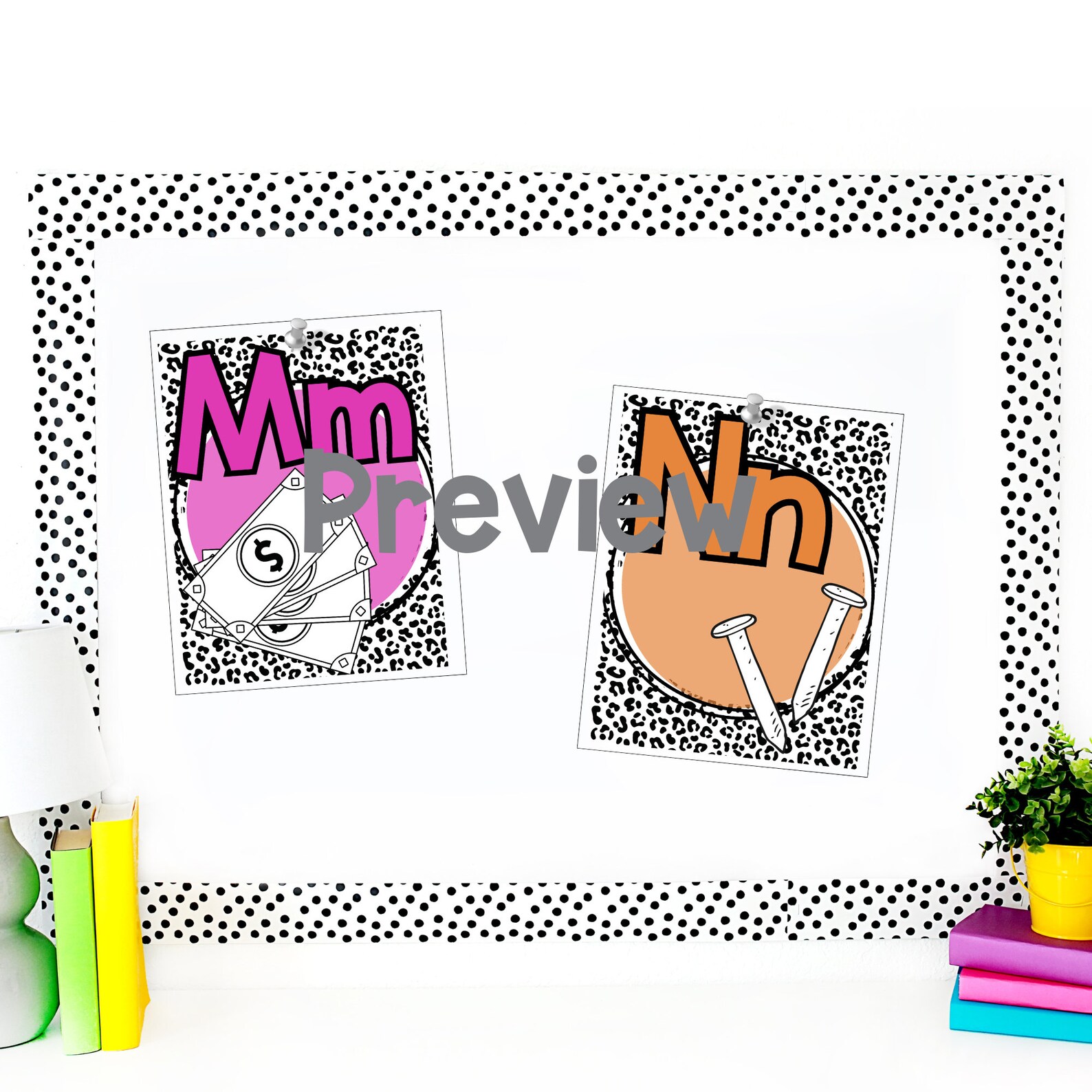 Rainbow Cheetah Alphabet Decor | Alphabet Posters | Rainbow Classroom ...