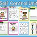 Self-control Lessons | Self Control Unit Study | Social Emotional ...